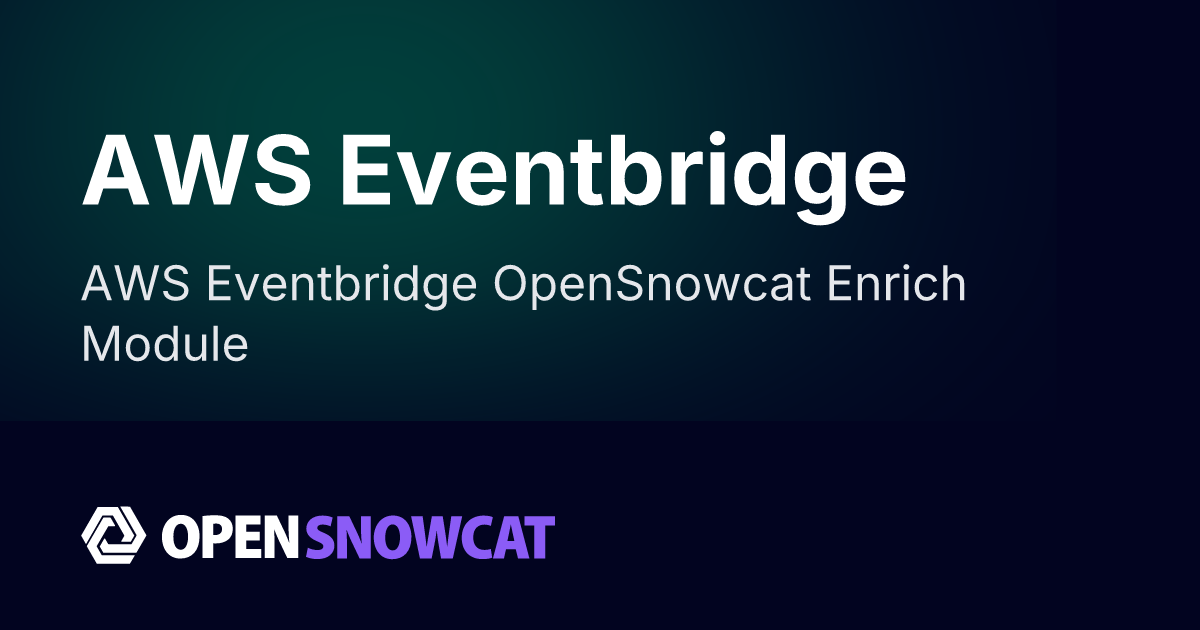 AWS Eventbridge - OpenSnowcat